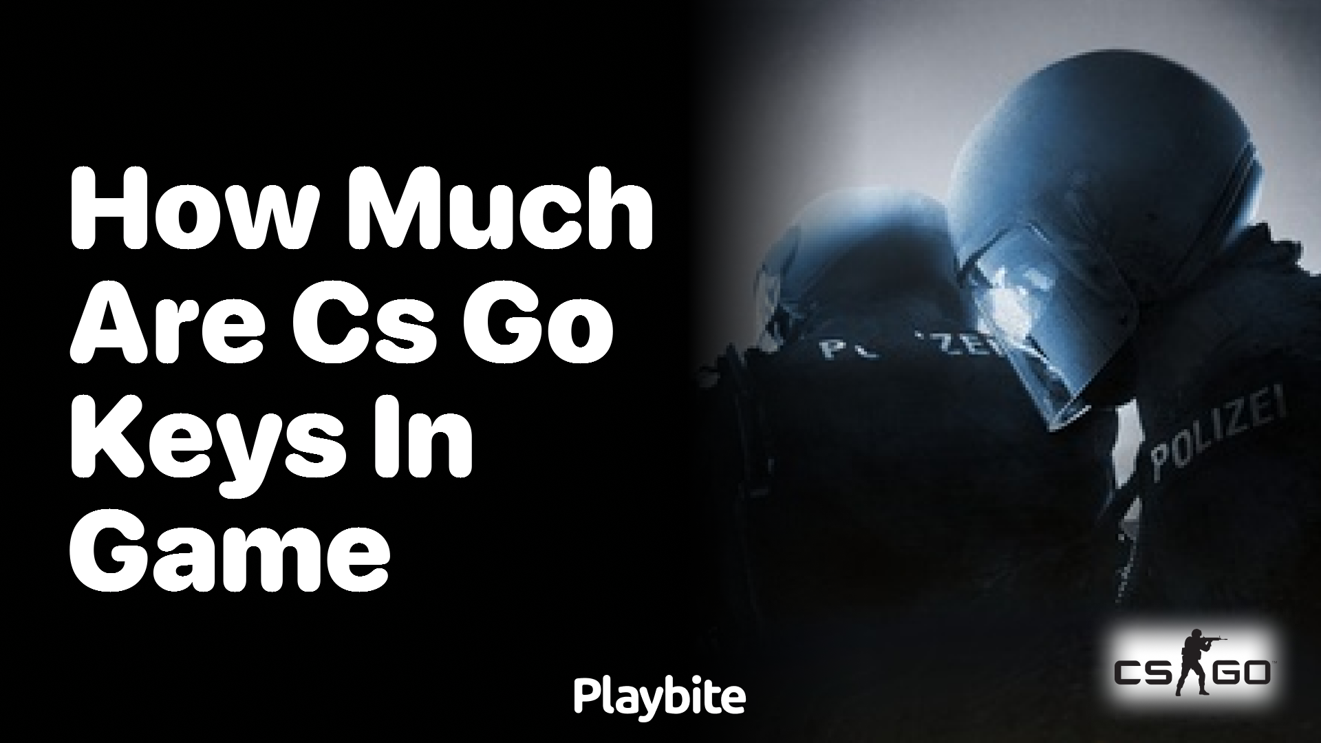 How much are CS:GO keys in game? - Playbite