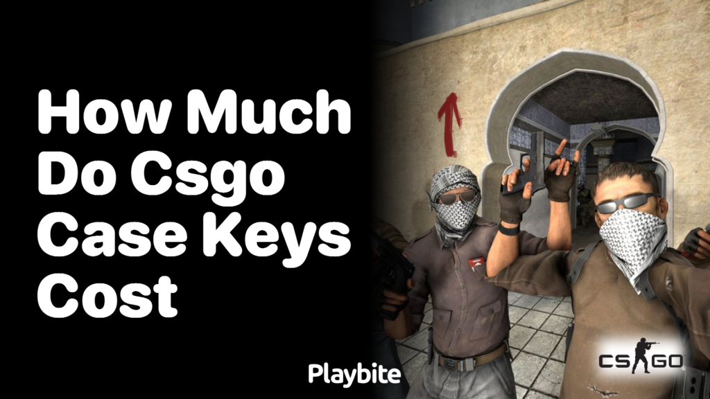 How much do CS:GO case keys cost? - Playbite