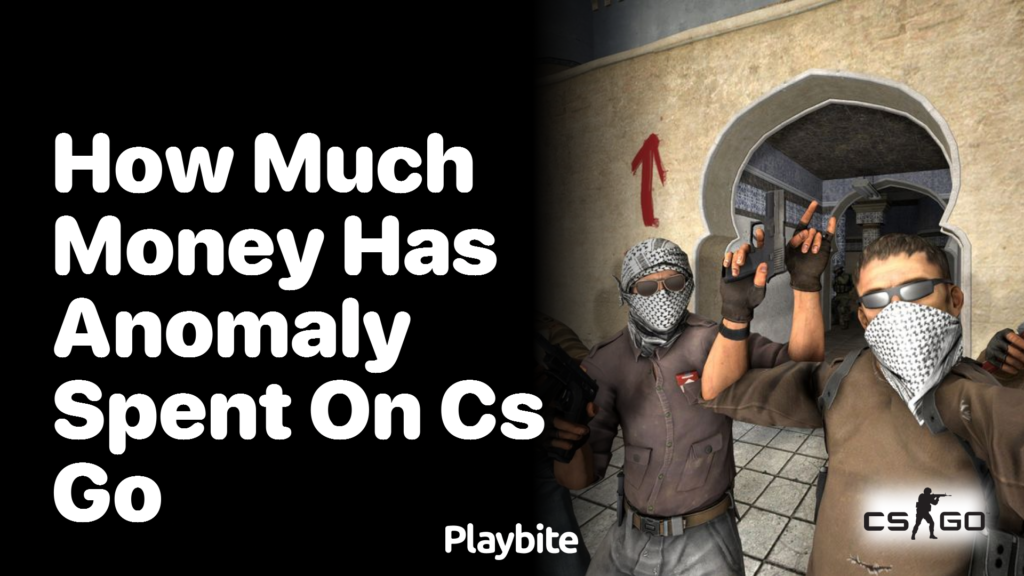 How much money has Anomaly spent on CS:GO? - Playbite