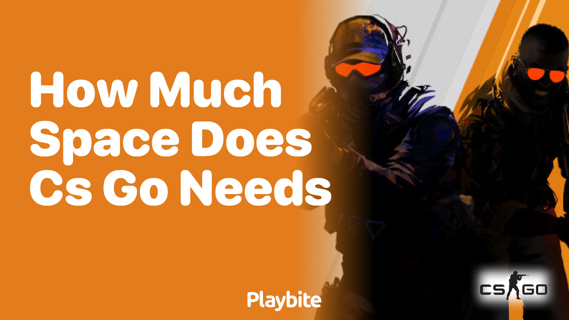 How much space does CS:GO need? - Playbite