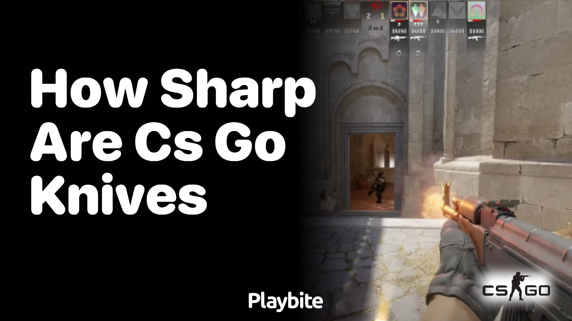 How Sharp Are CS:GO Knives? - Playbite