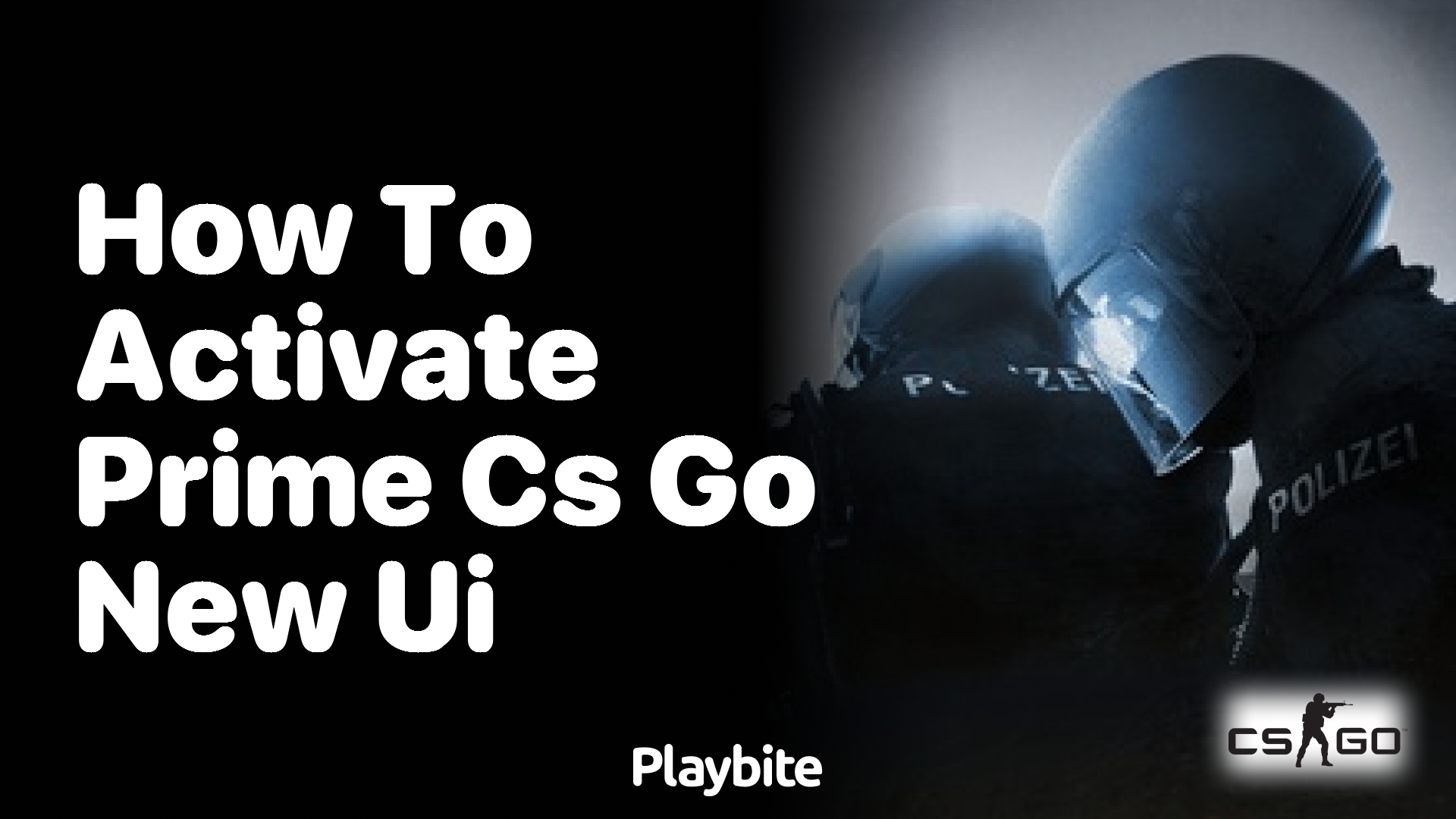 How to Activate Prime in the New CS:GO UI - Playbite