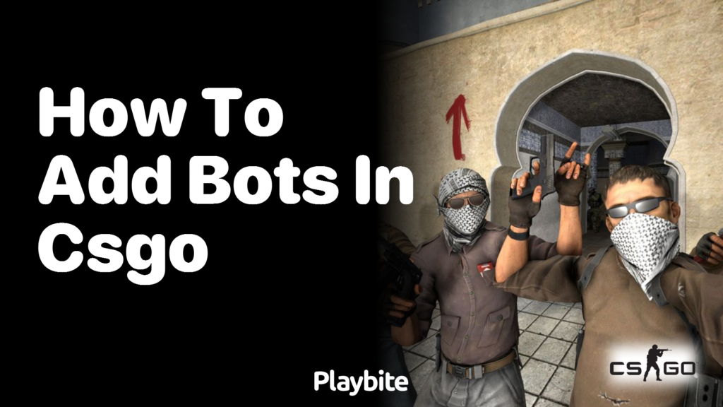 How to Add Bots in CS:GO - Playbite