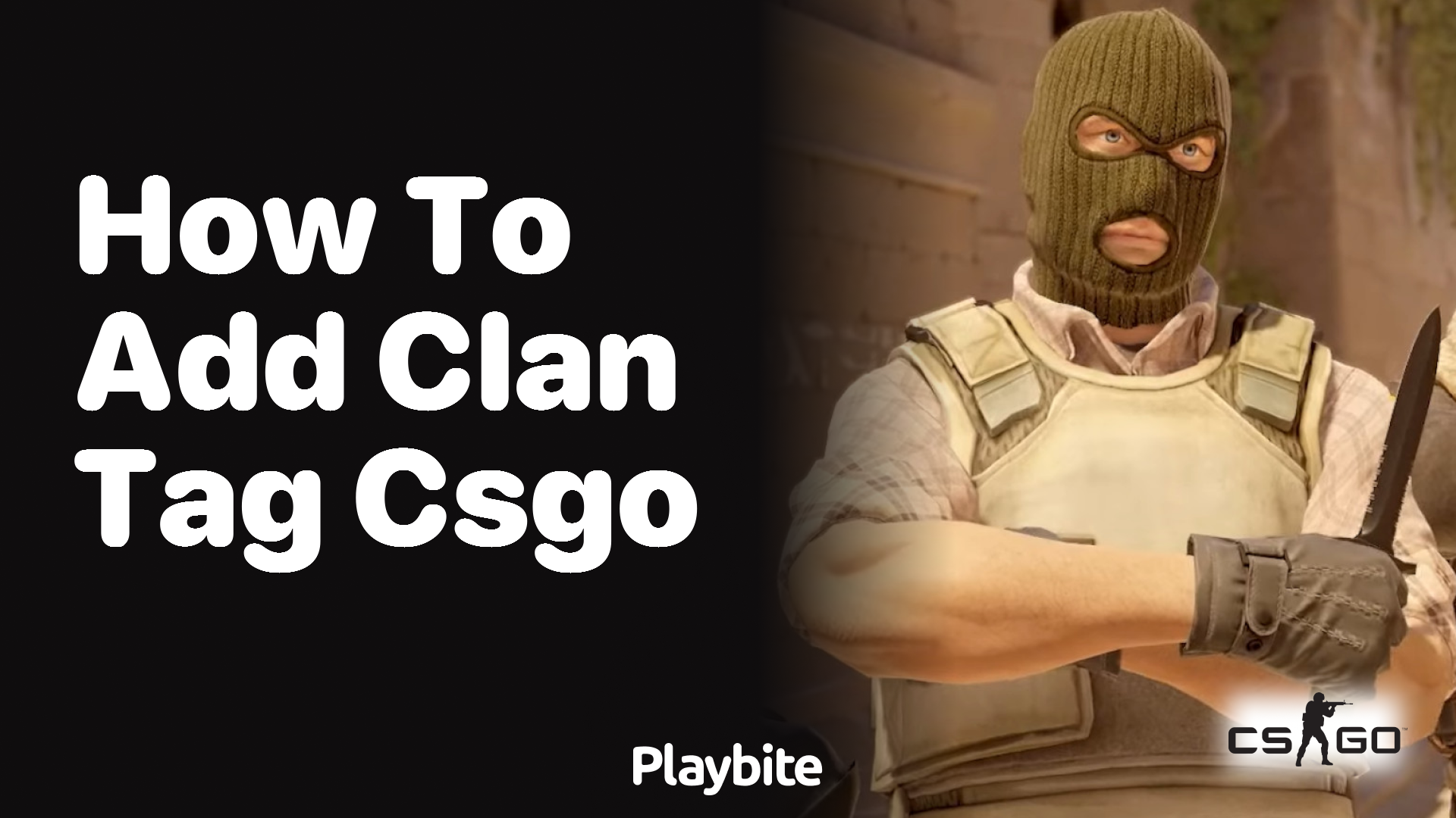 How to add a clan tag in CS:GO - Playbite