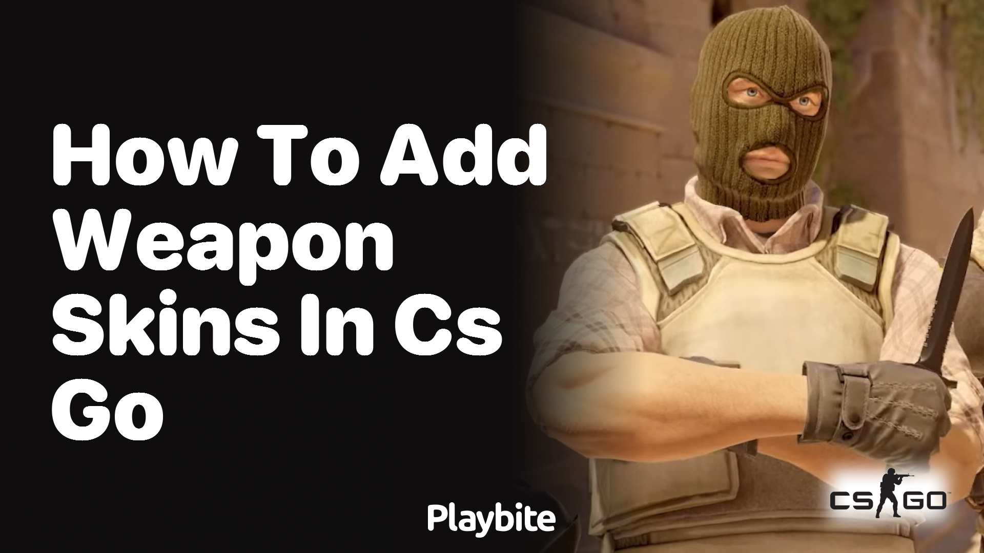 How to add weapon skins in CS:GO - Playbite