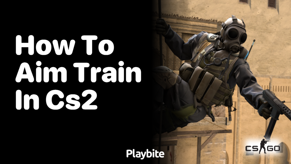 How to Aim Train in CS2 - Playbite