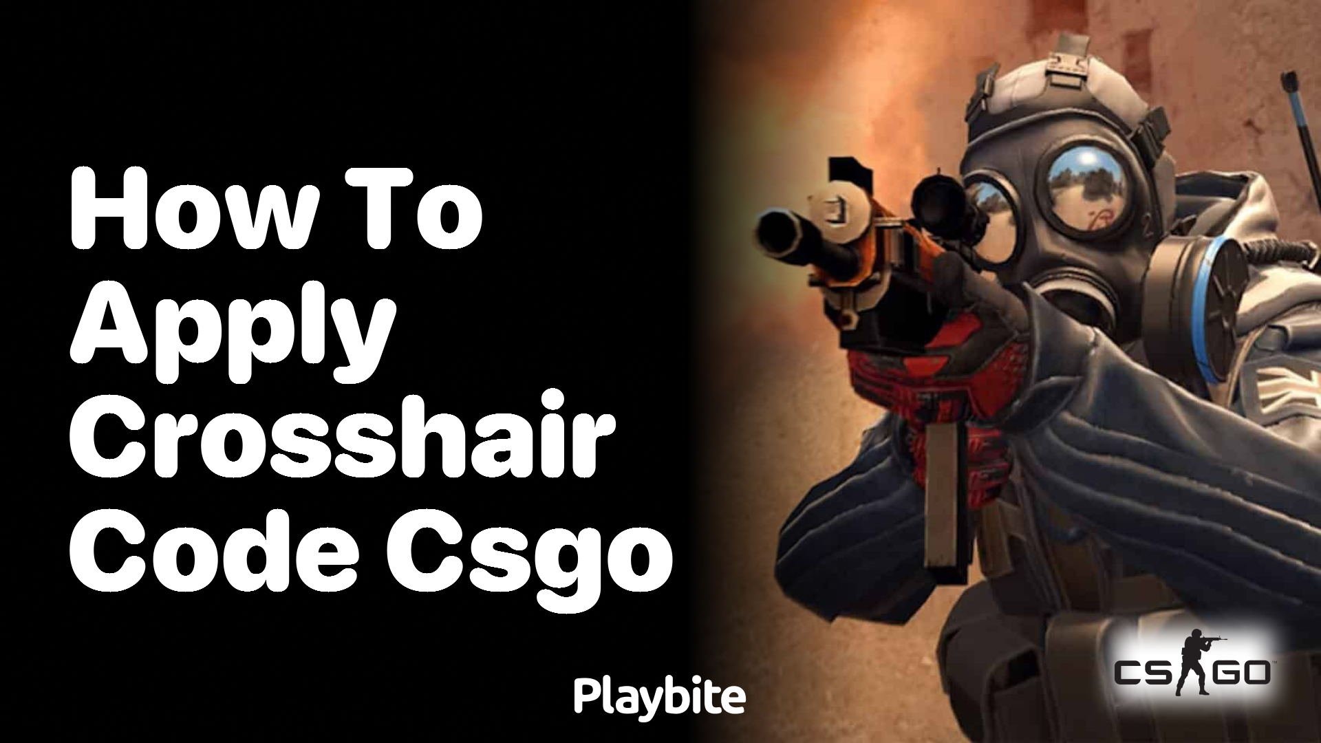 How to apply crosshair code in CSGO - Playbite