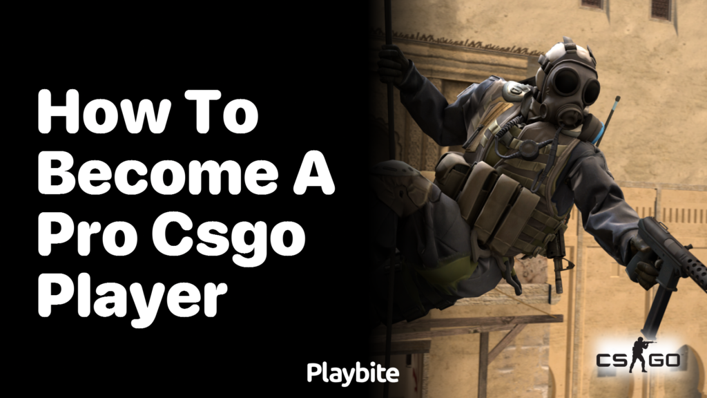 How to become a pro CS:GO player - Playbite
