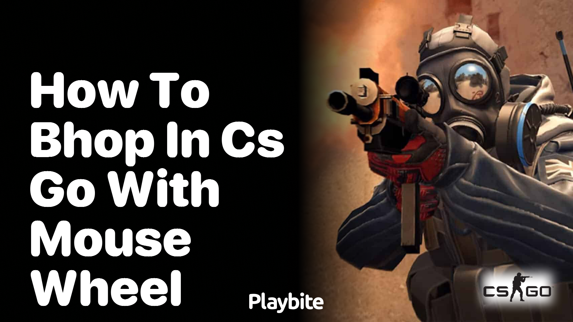 How to Bhop in CS:GO with Mouse Wheel - Playbite