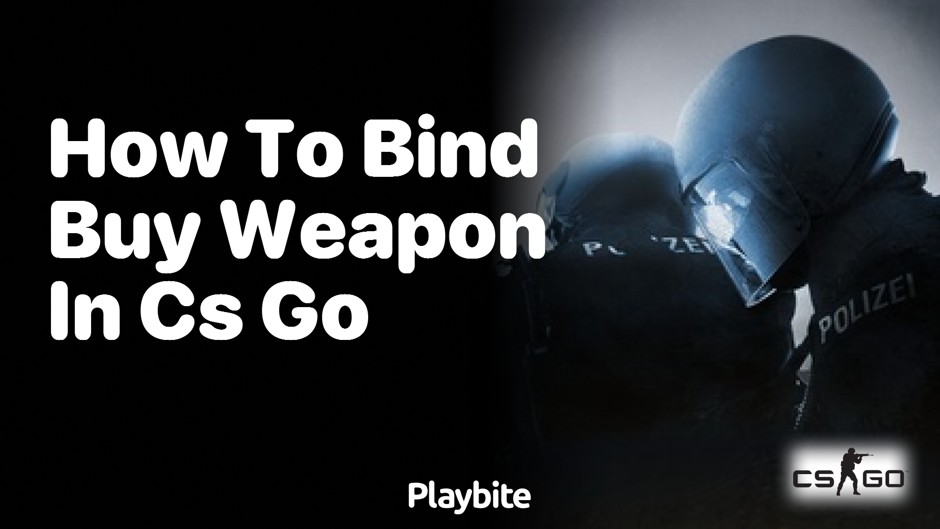 How to bind buy weapon in CS:GO - Playbite