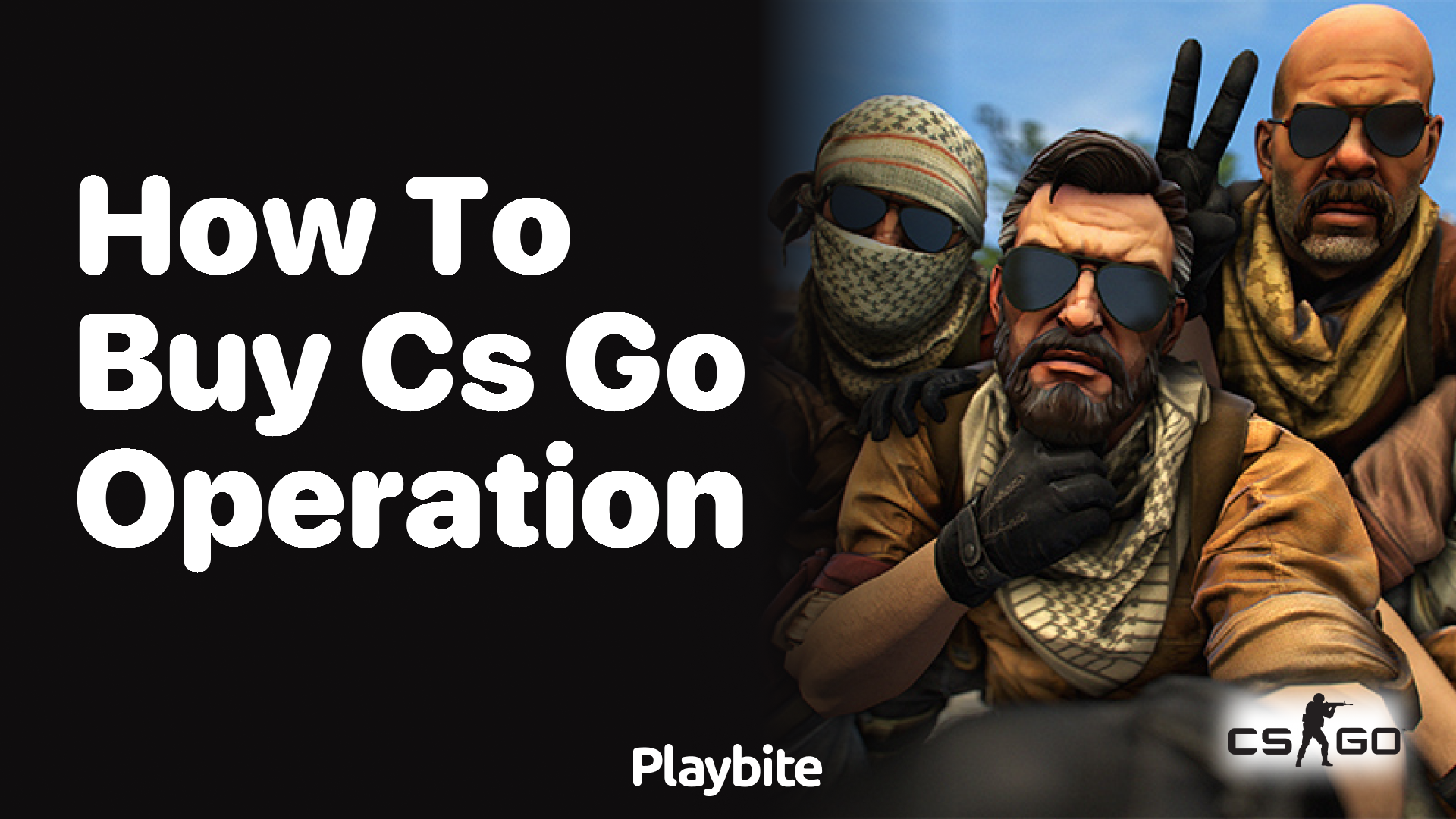 How to Buy CS:GO Operations - Playbite