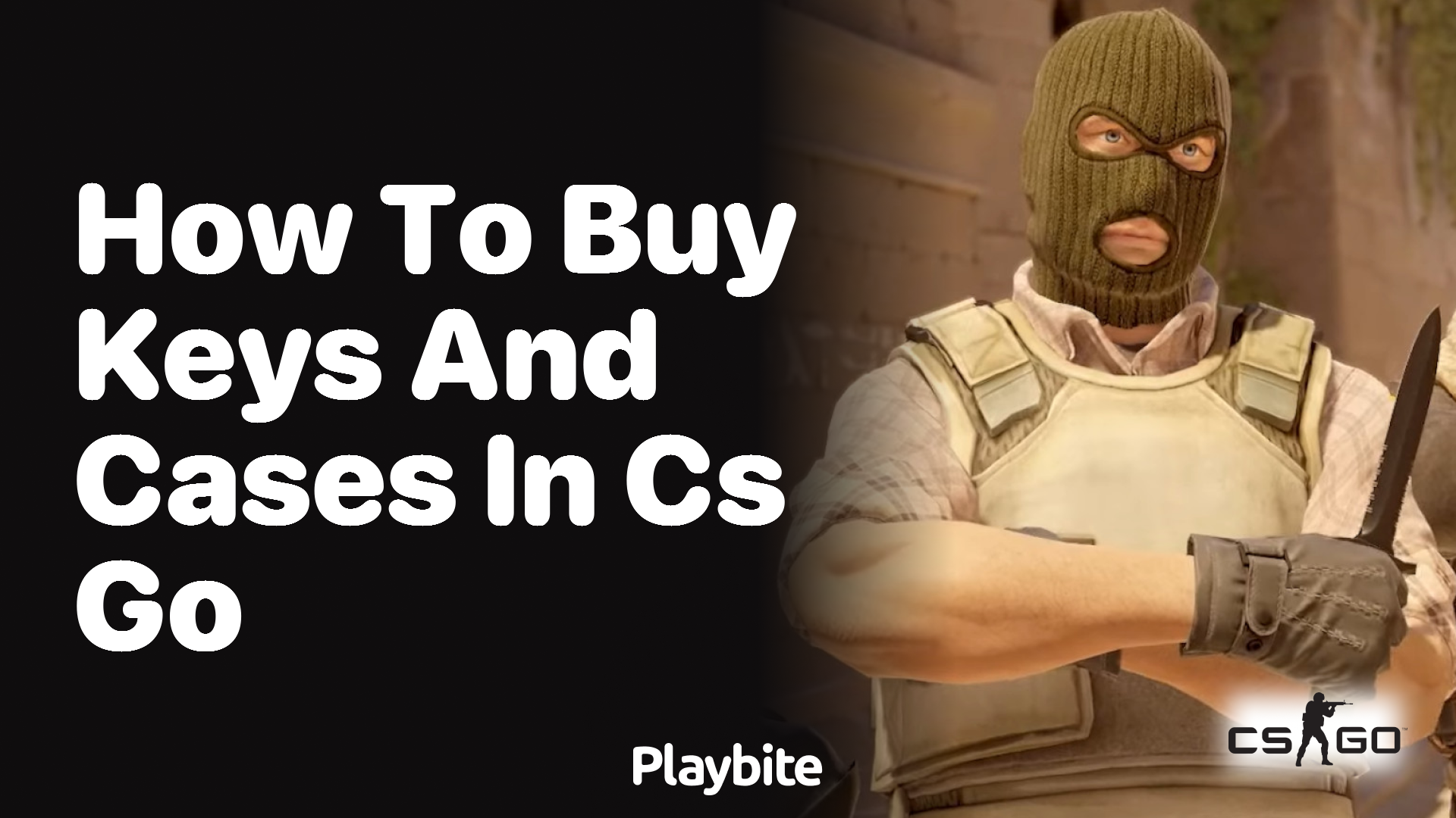 How to buy keys and cases in CS:GO - Playbite
