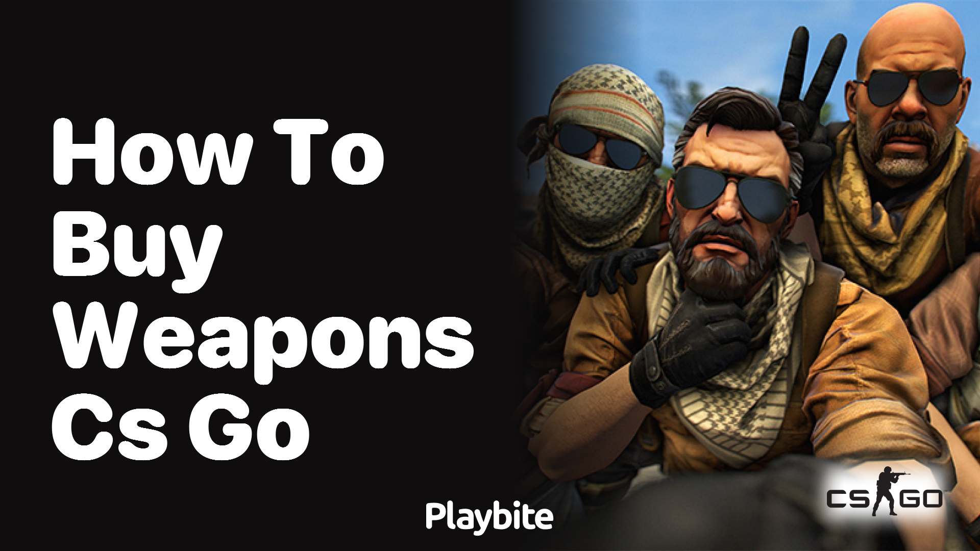 How to buy weapons in CS:GO - Playbite