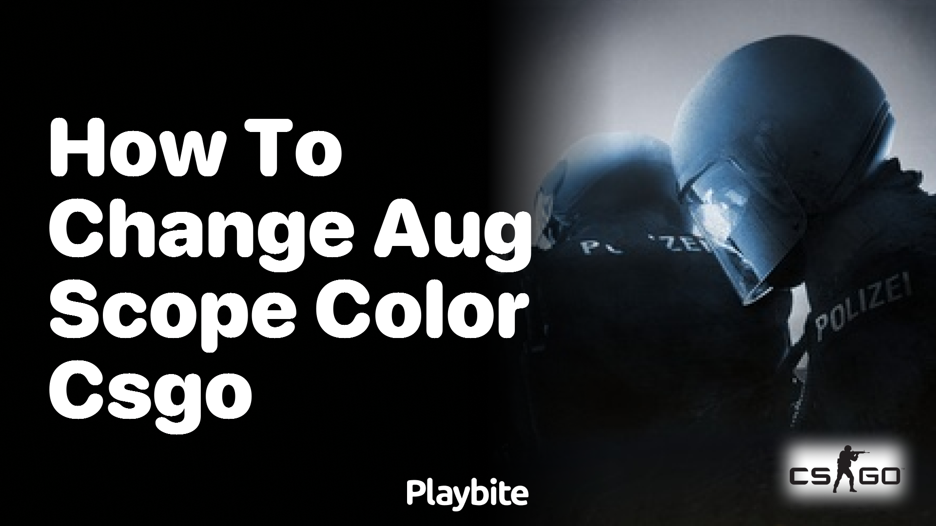 How to Change AUG Scope Color in CS:GO - Playbite