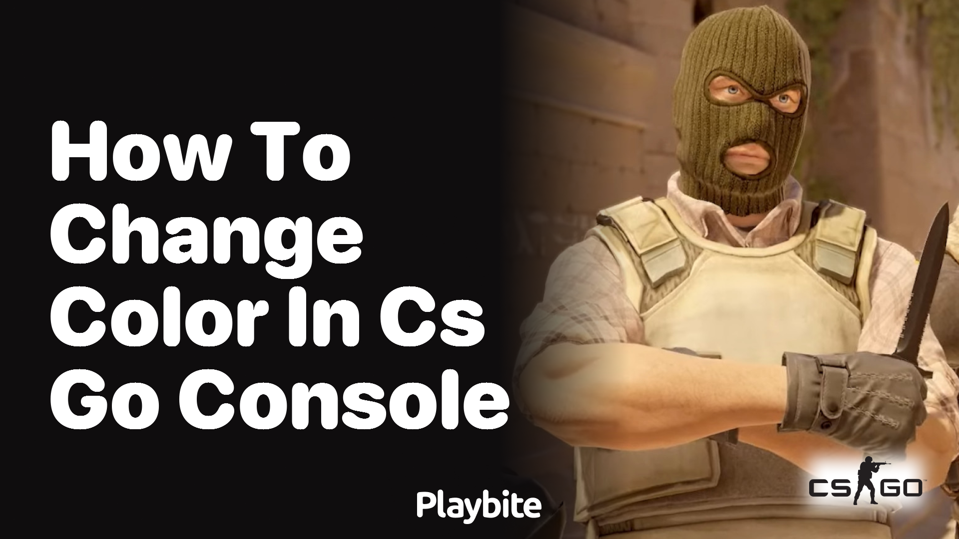 How to Change Color in CS:GO Console - Playbite