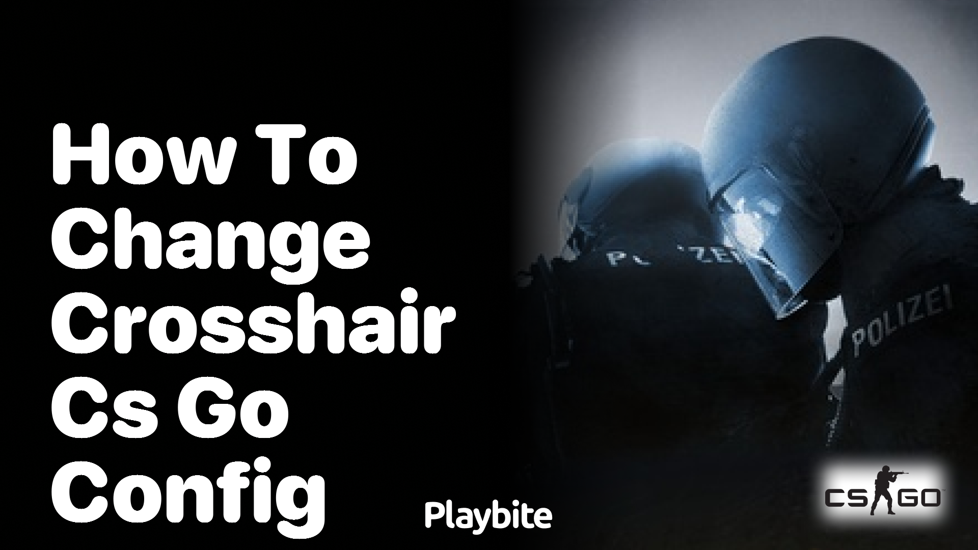 How to change your CS:GO crosshair configuration - Playbite
