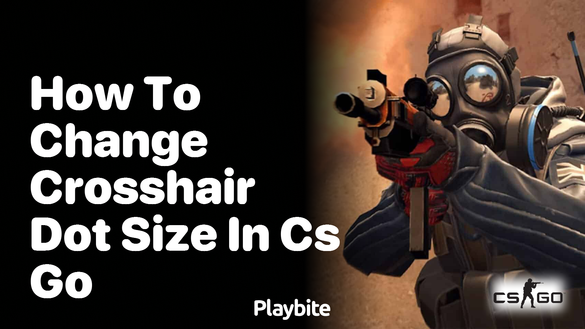 How to Change Crosshair Dot Size in CS:GO - Playbite