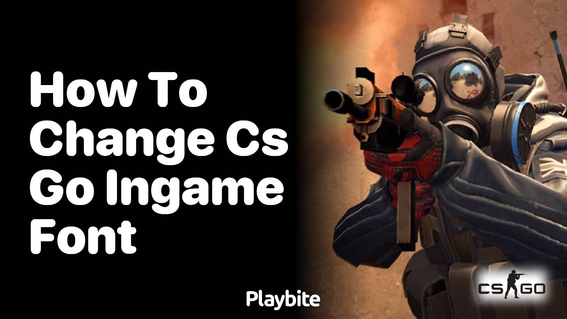 How to change CS:GO in-game font - Playbite