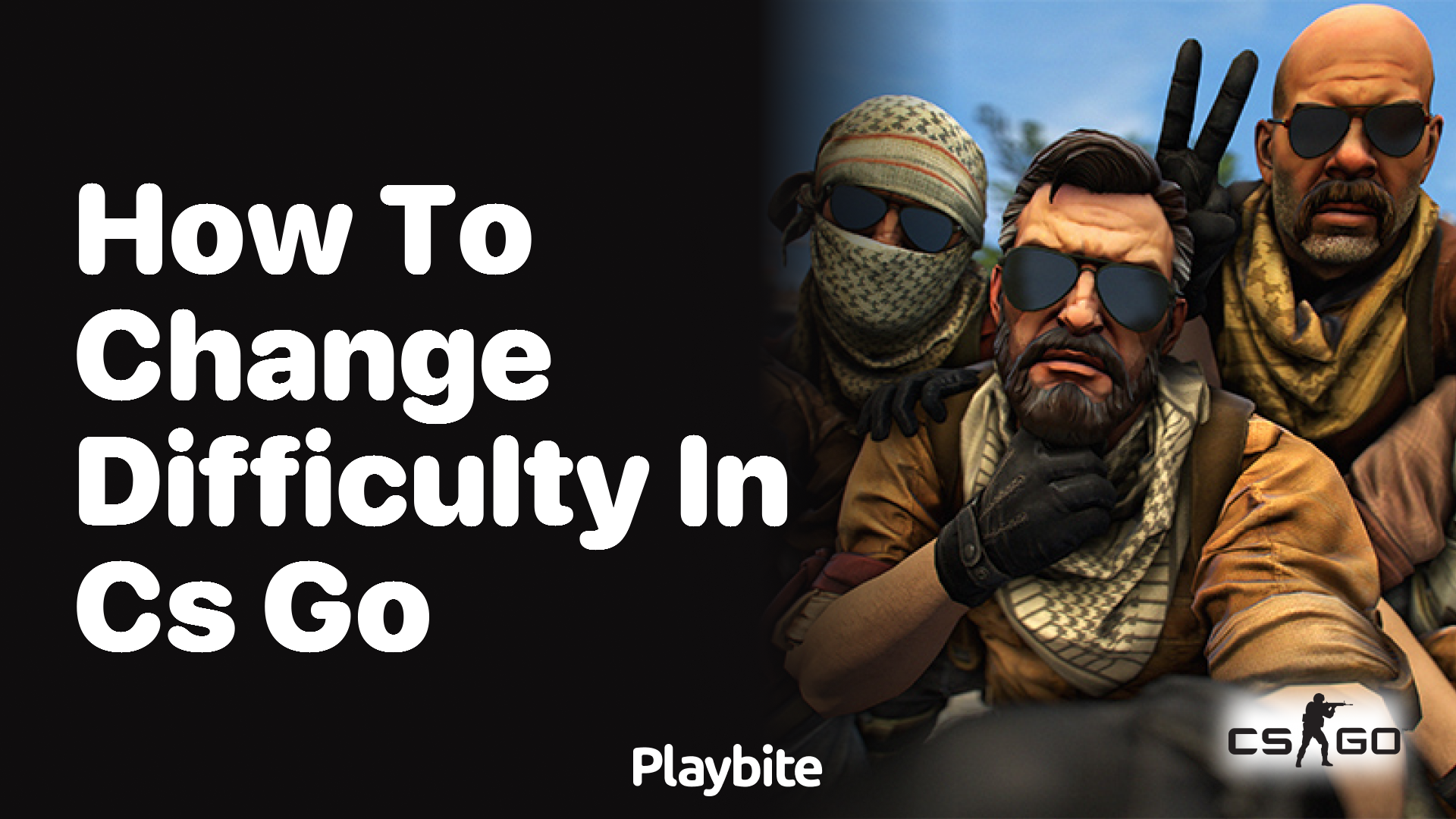 How to Change Difficulty in CS:GO - Playbite