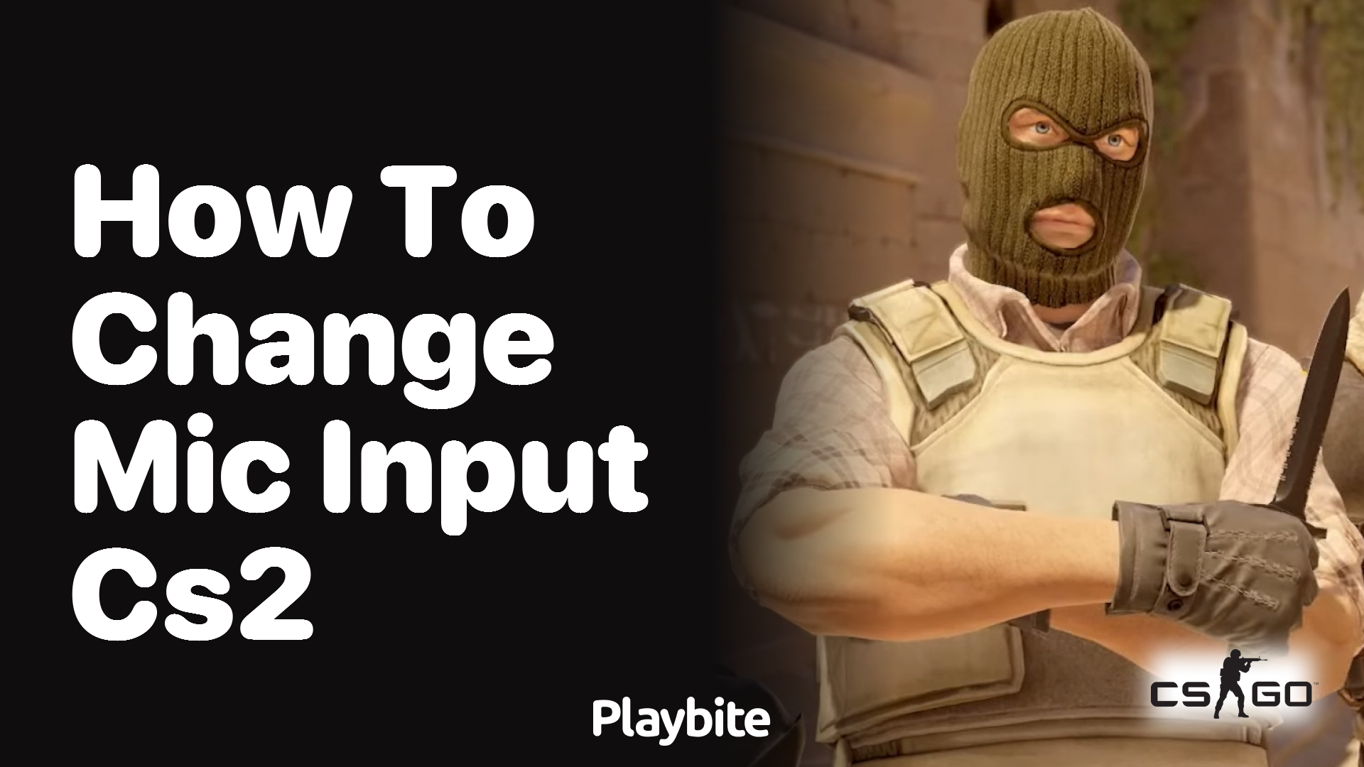 How to change mic input in CS2? - Playbite