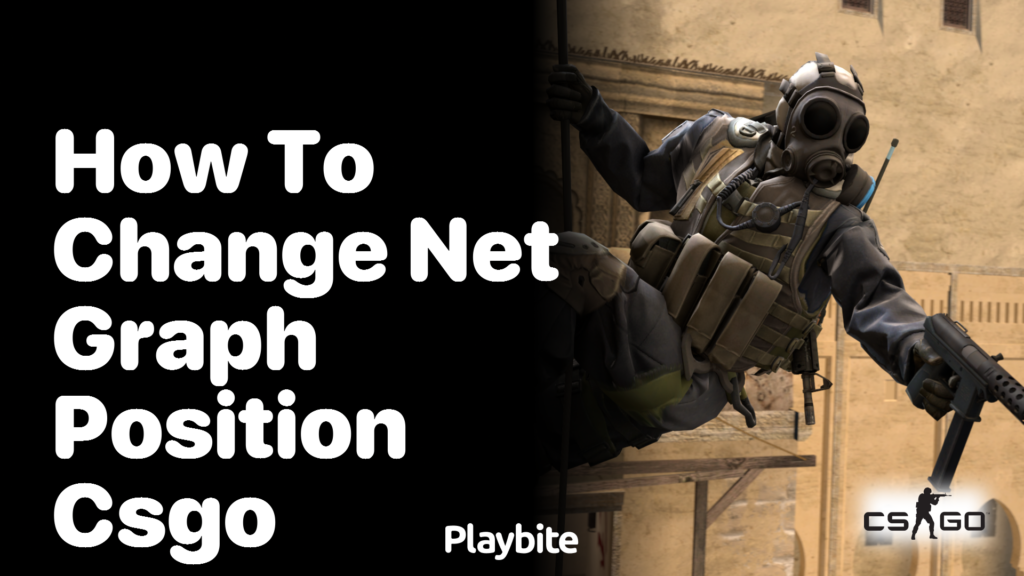 How to change the net graph position in CS:GO - Playbite