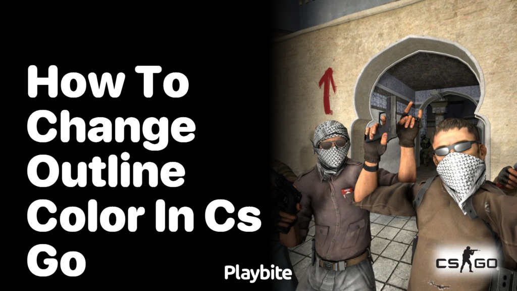How to Change Outline Color in CS:GO - Playbite