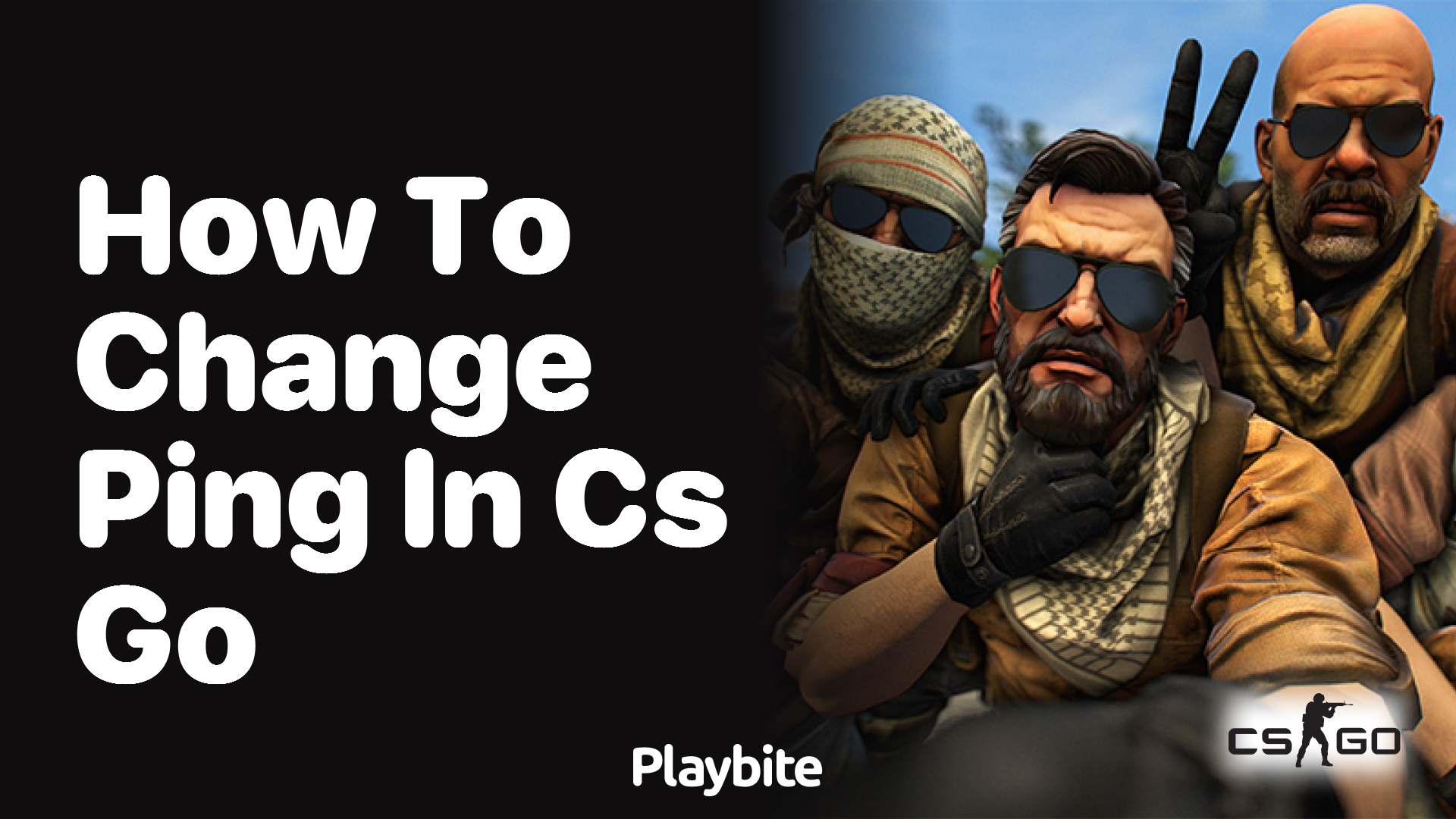 How to change ping in CS:GO - Playbite