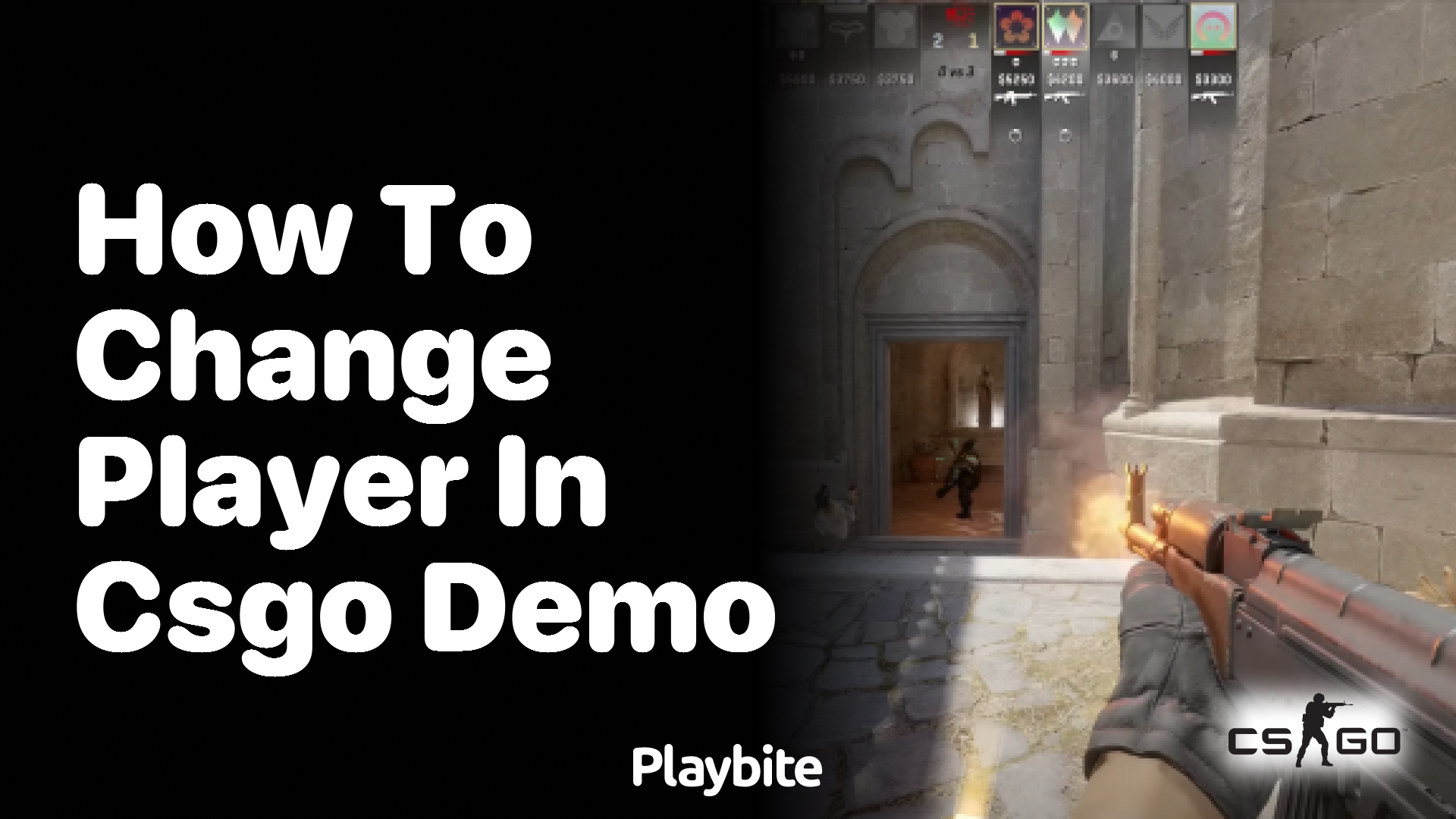 How to change player in CS:GO demo - Playbite