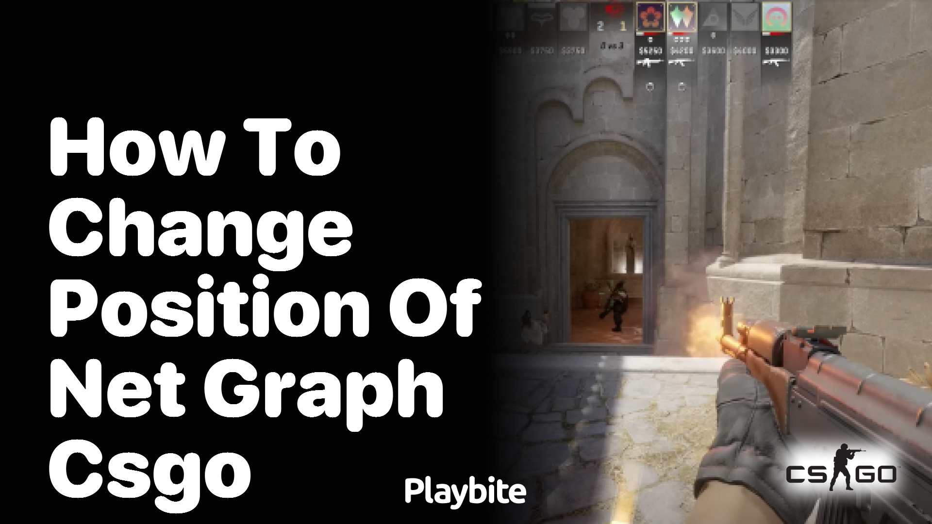 How to change the position of the net graph in CS:GO - Playbite