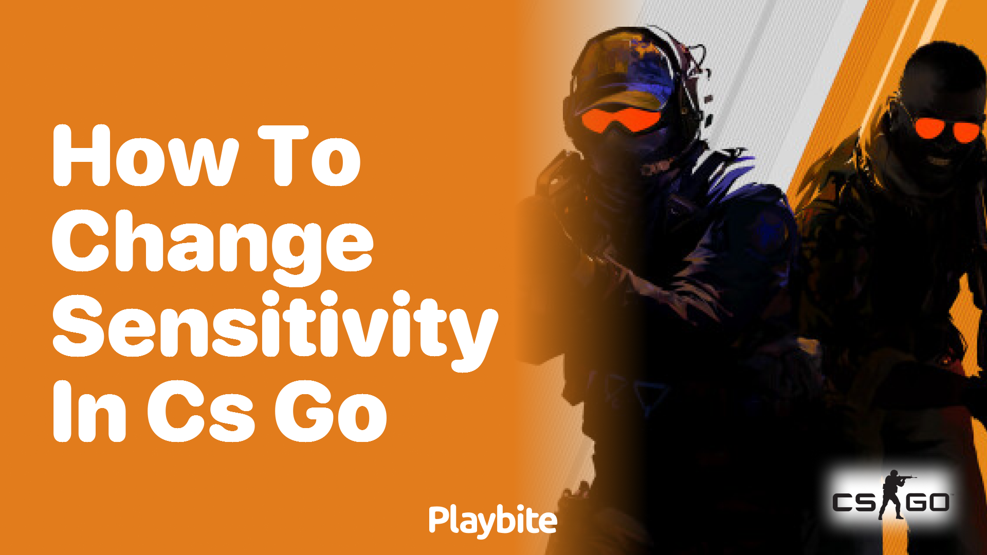 How to Change Sensitivity in CS:GO - Playbite