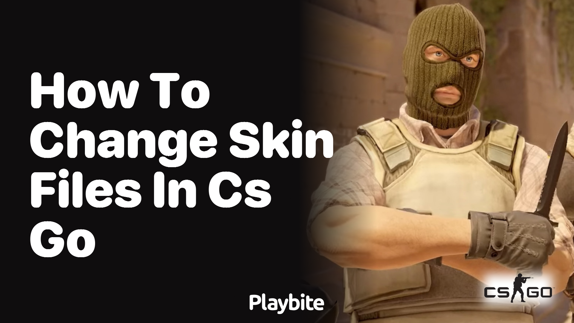 How to Change Skin Files in CS GO - Playbite