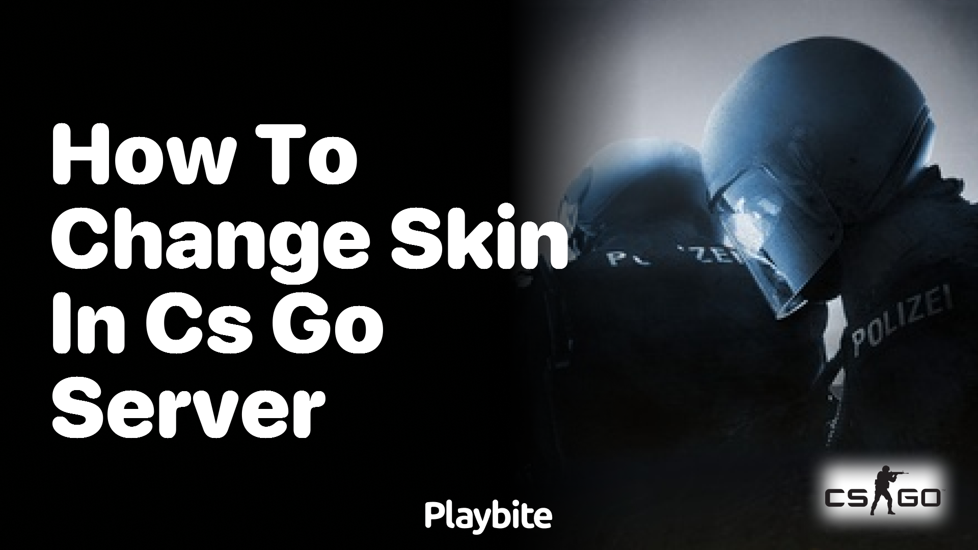 How to change skin in CS:GO server - Playbite