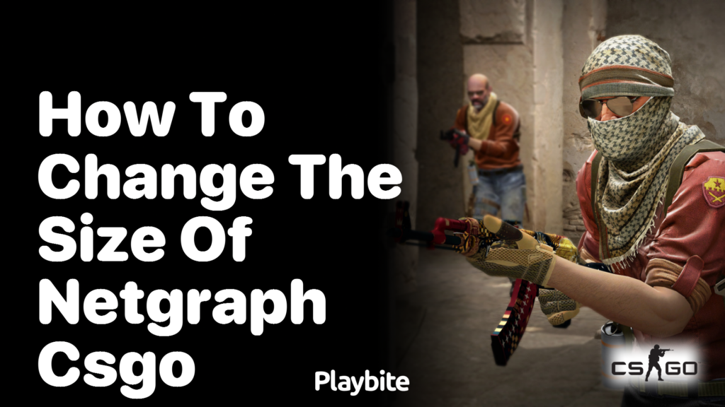 How to change the size of net_graph in CS:GO - Playbite
