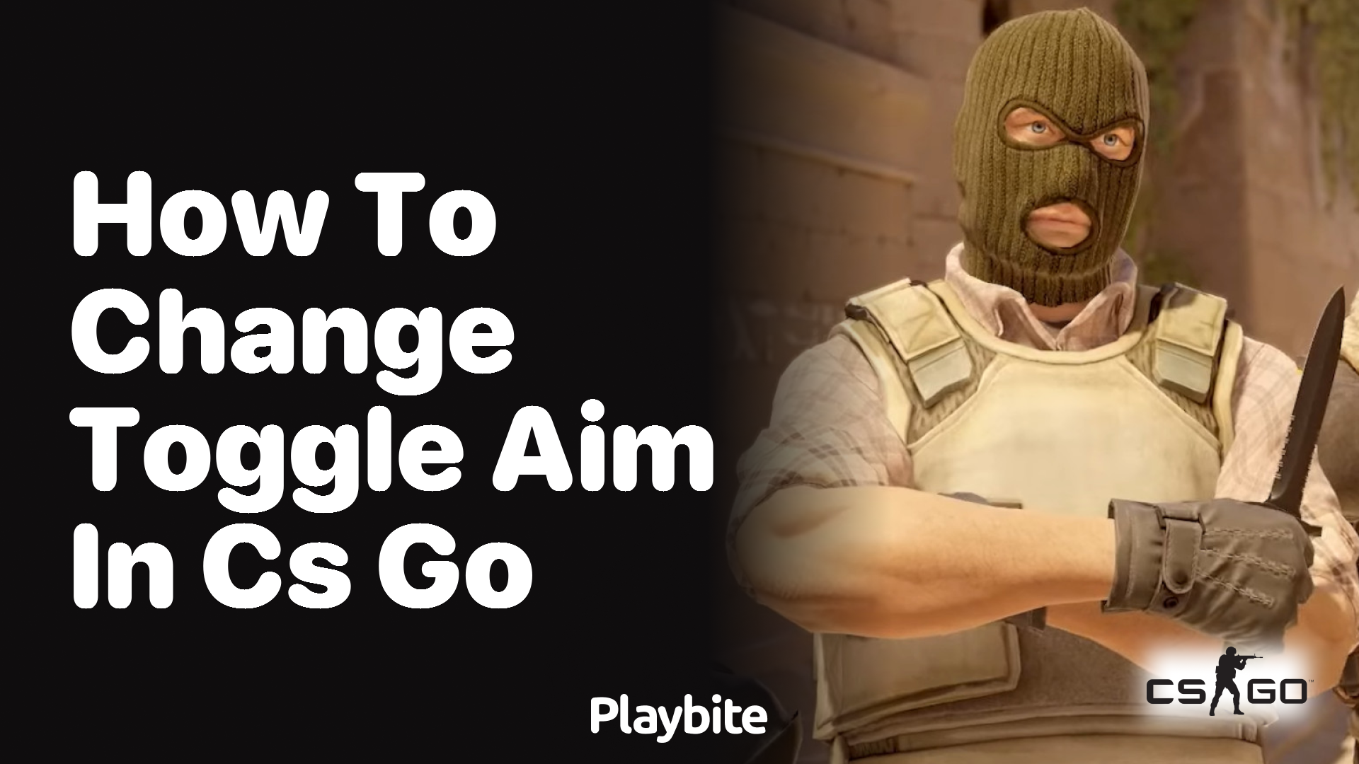 How to Change Toggle Aim in CS:GO - Playbite