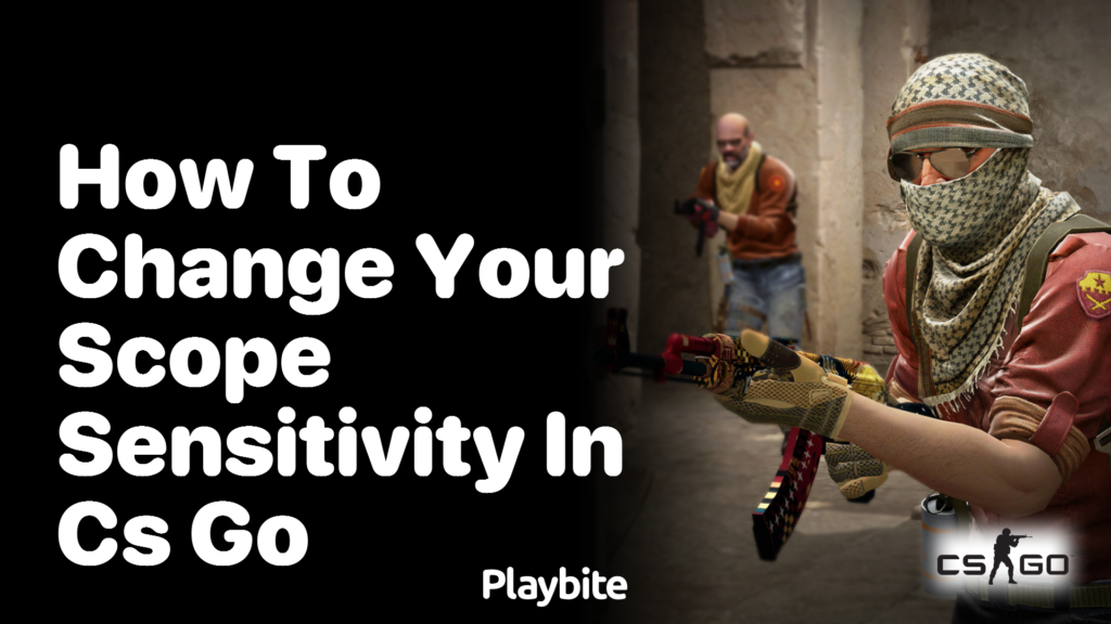How to Change Your Scope Sensitivity in CS:GO - Playbite