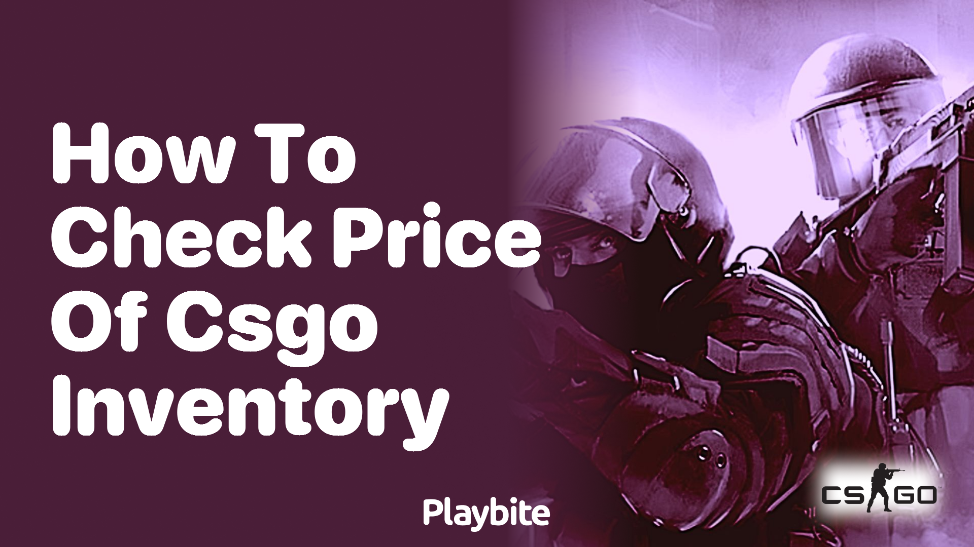 How to Check the Price of Your CS:GO Inventory - Playbite