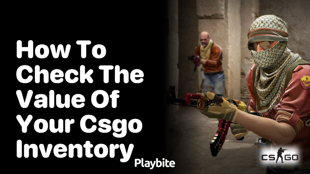How To Check The Value Of Your Cs Go Inventory Playbite