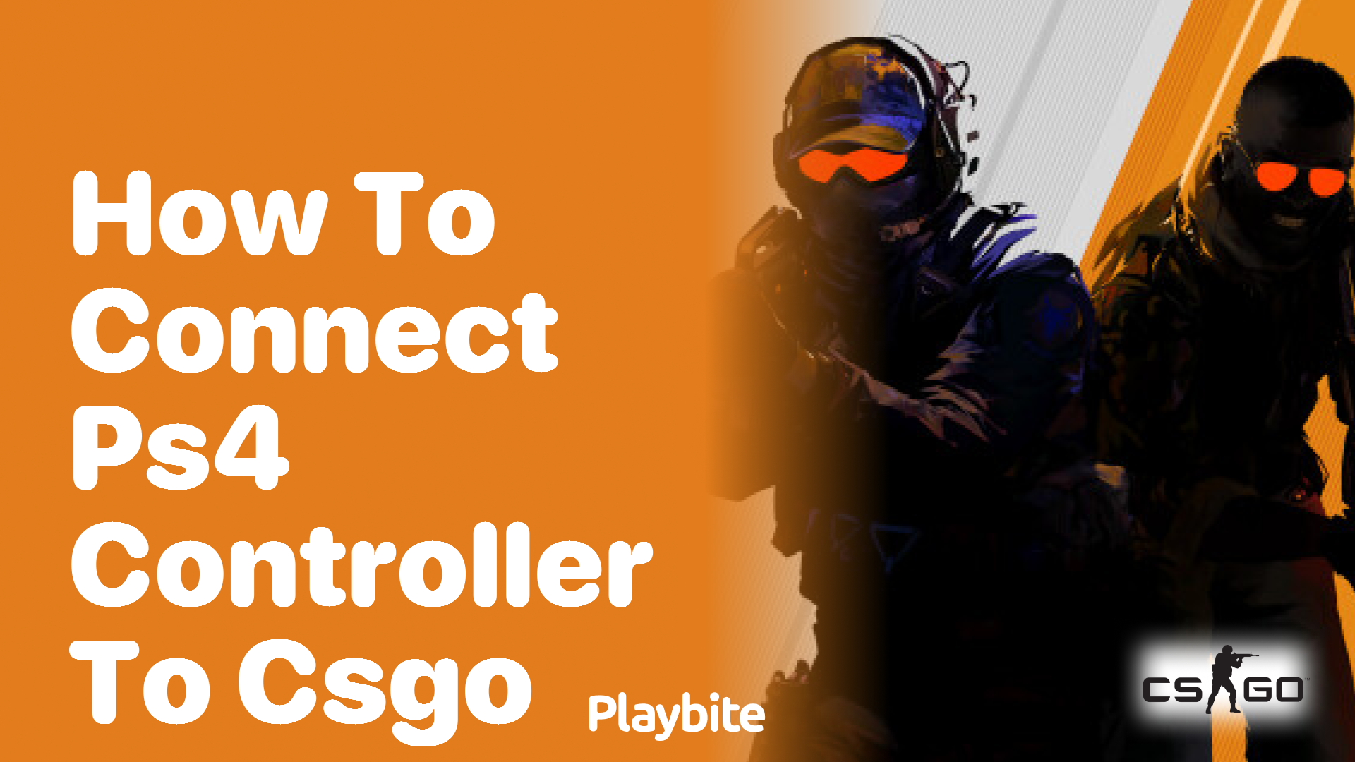 How to Connect a PS4 Controller to CS:GO - Playbite