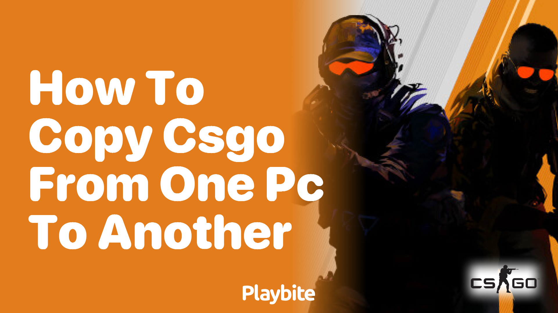 How To Copy Csgo From One Pc To Another Playbite