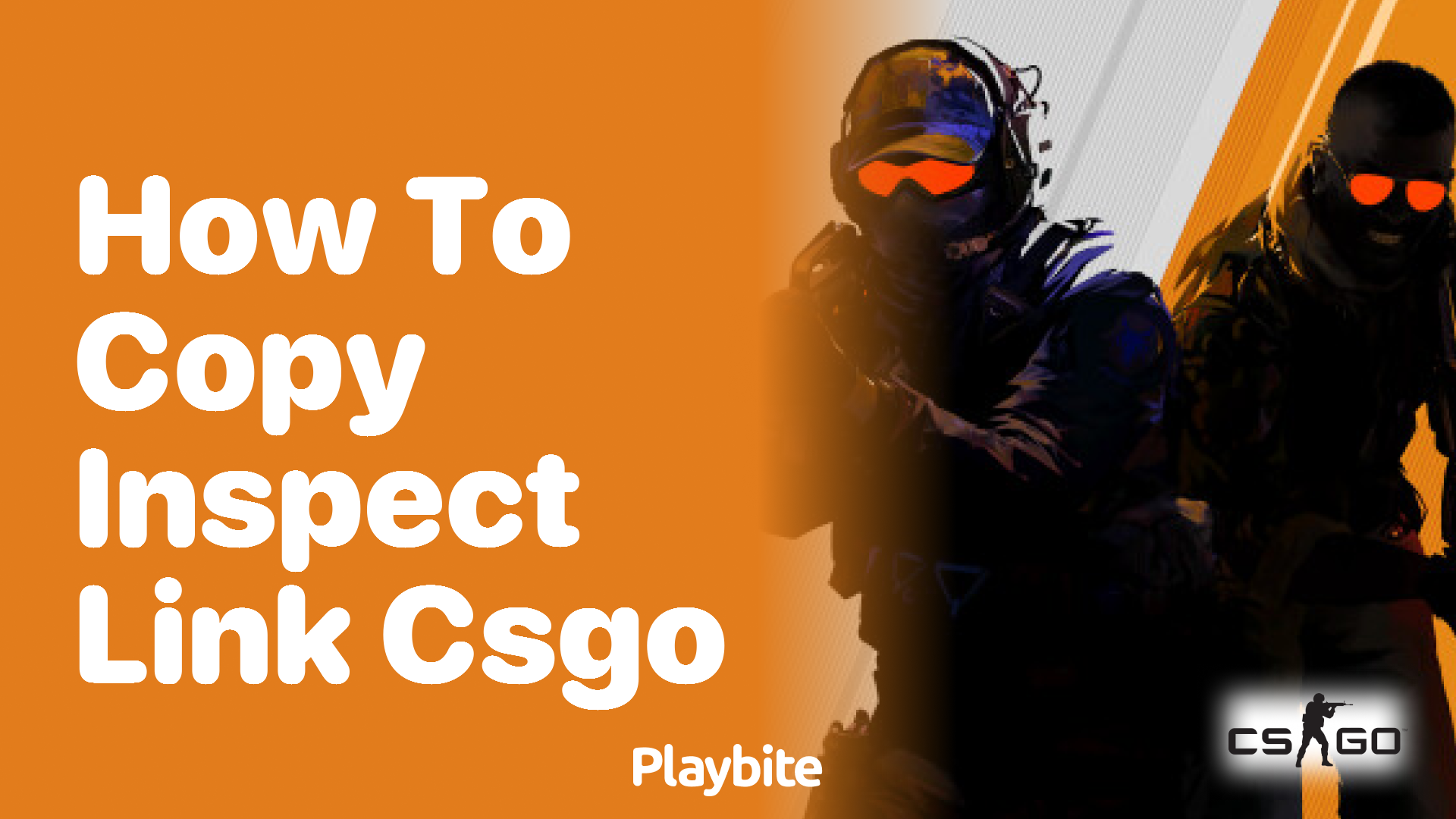 How to copy the inspect link in CS:GO - Playbite