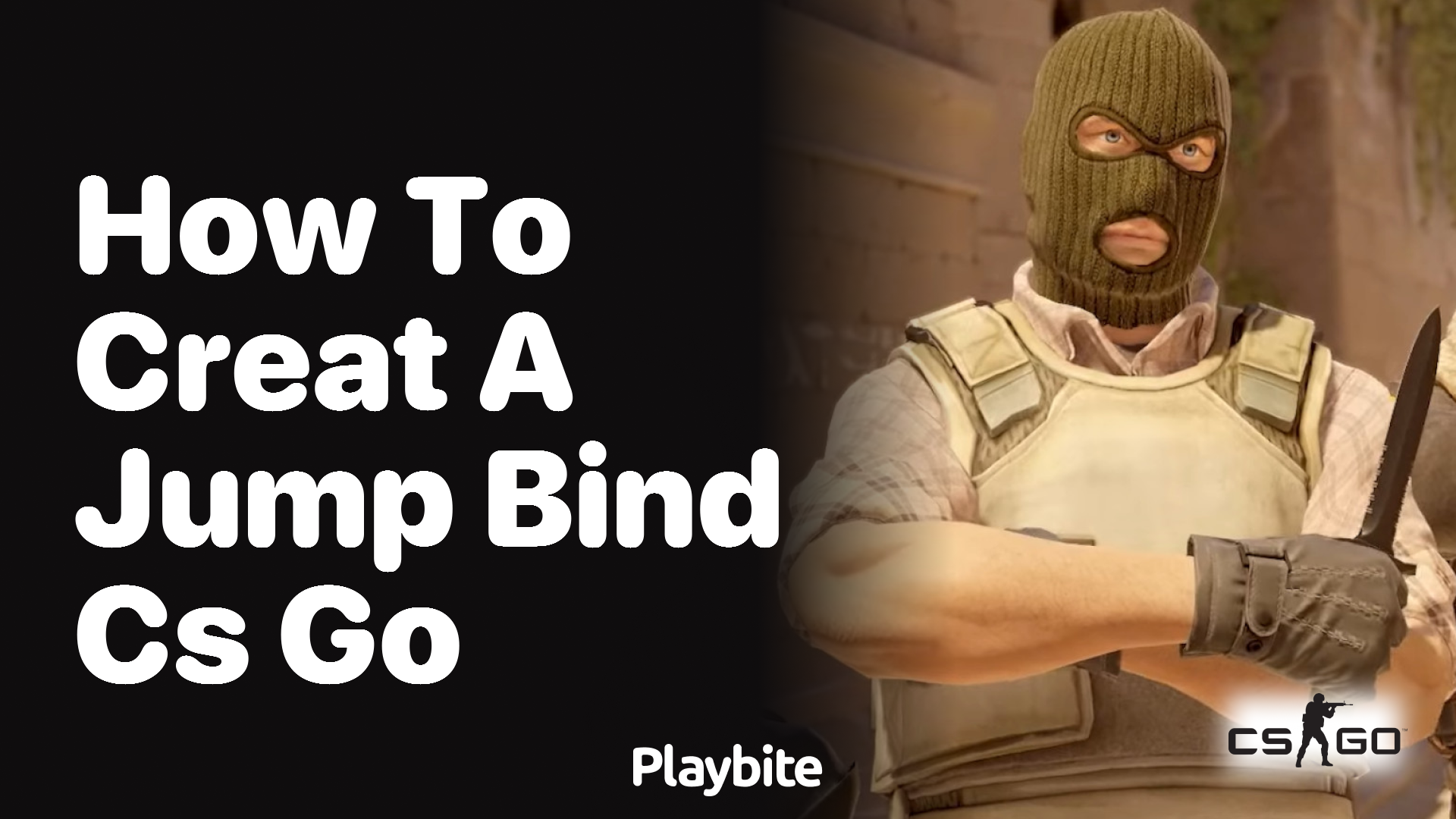 How to create a jump bind in CS:GO - Playbite