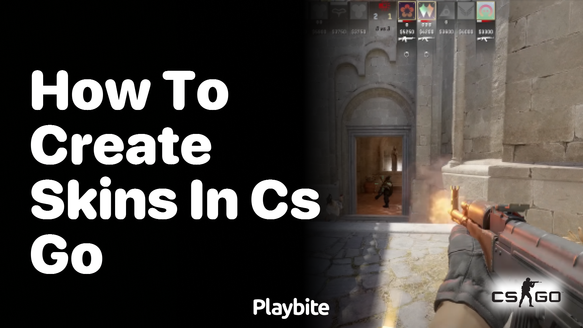 How to create skins in CS:GO - Playbite