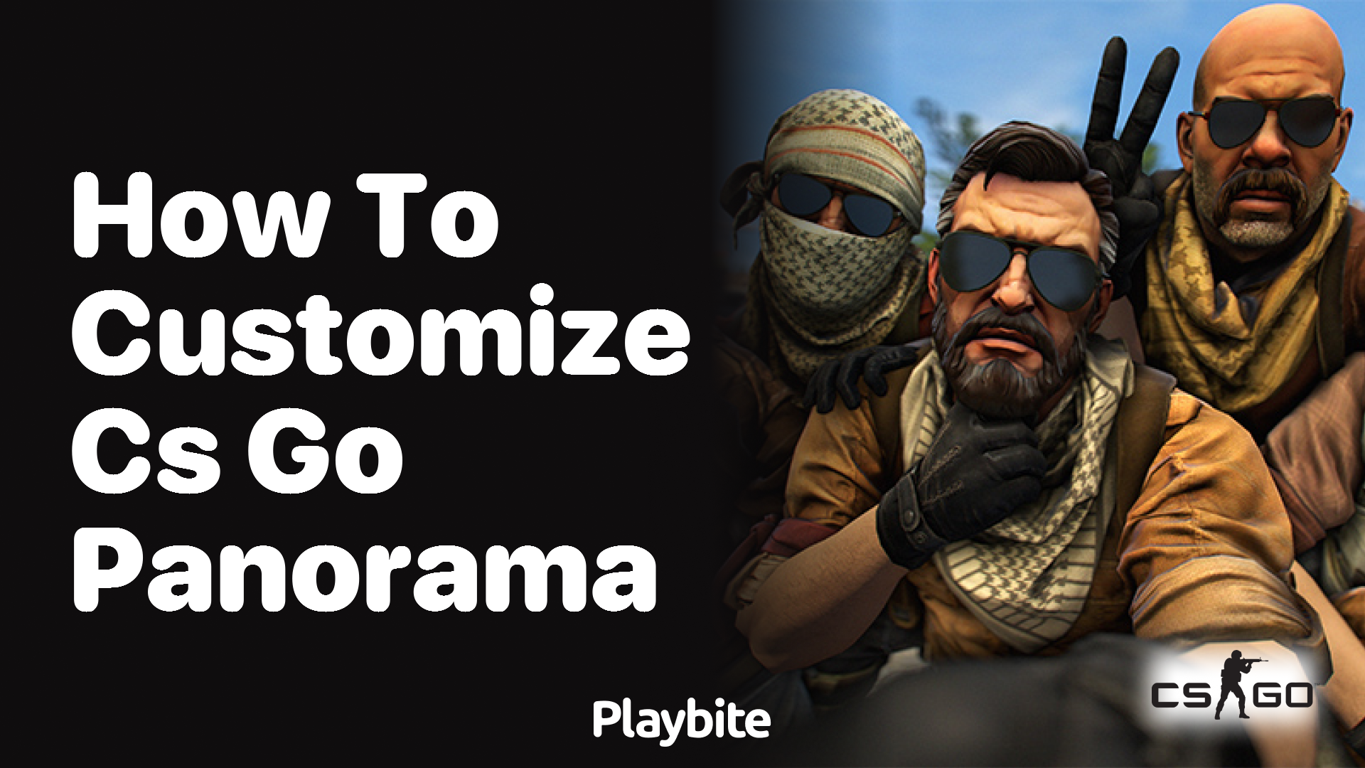 How to Customize CS:GO Panorama - Playbite