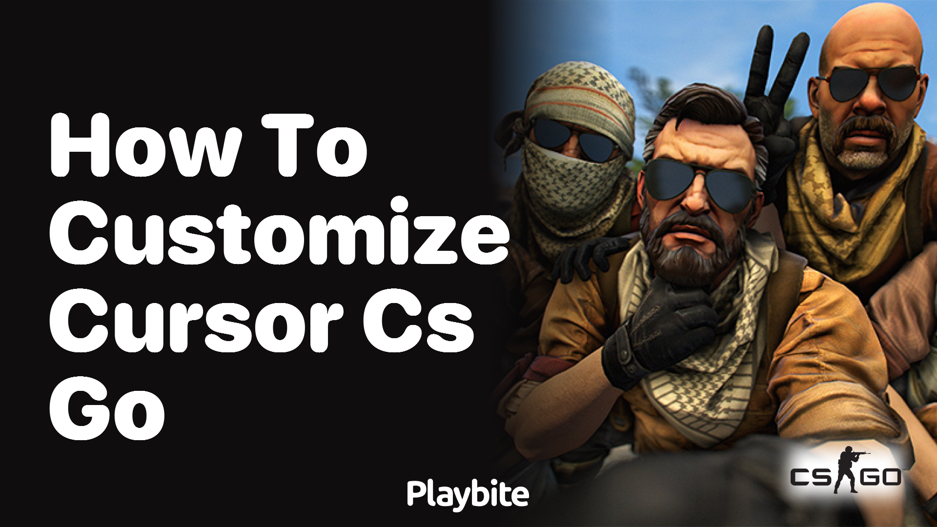 How to Customize Your Cursor in CS:GO - Playbite