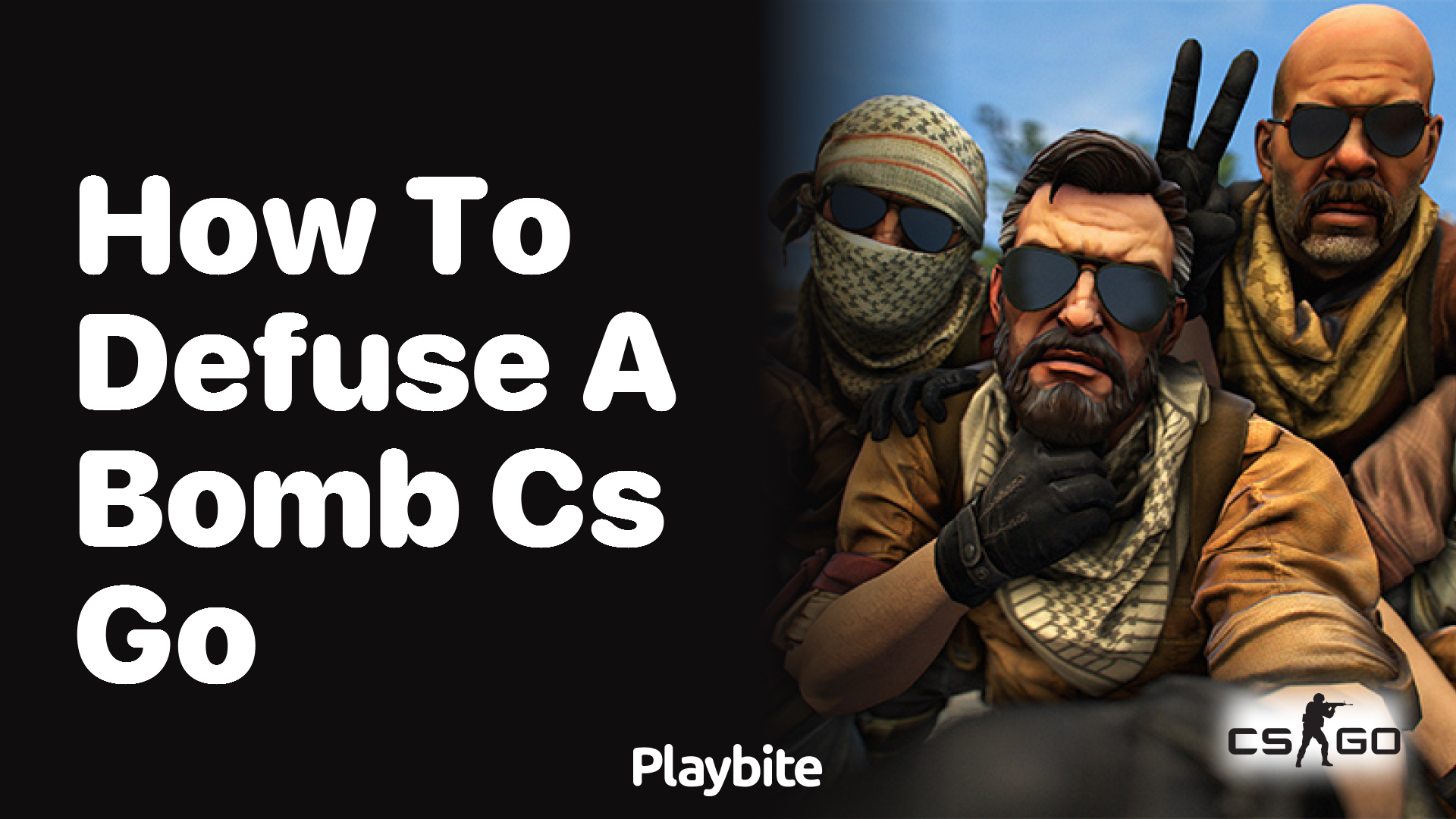 How to defuse a bomb in CS:GO - Playbite