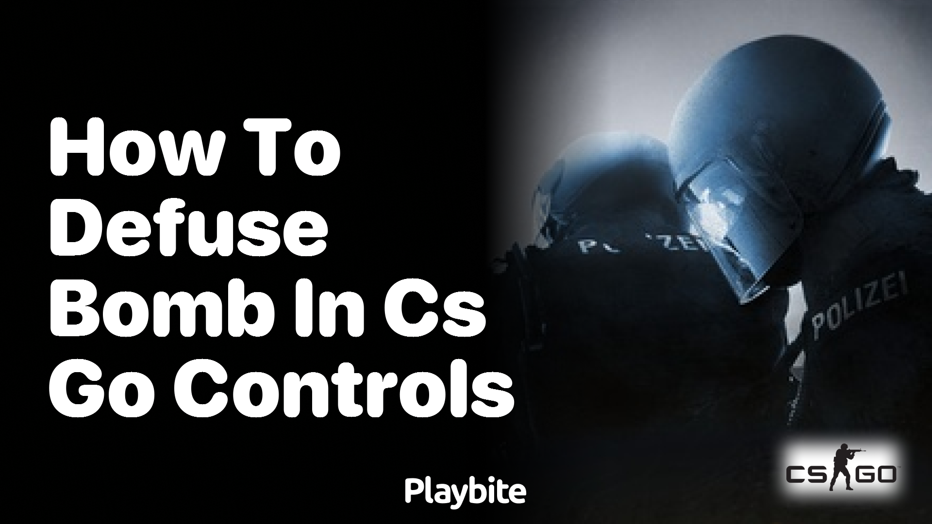 How to defuse the bomb in CS:GO controls - Playbite