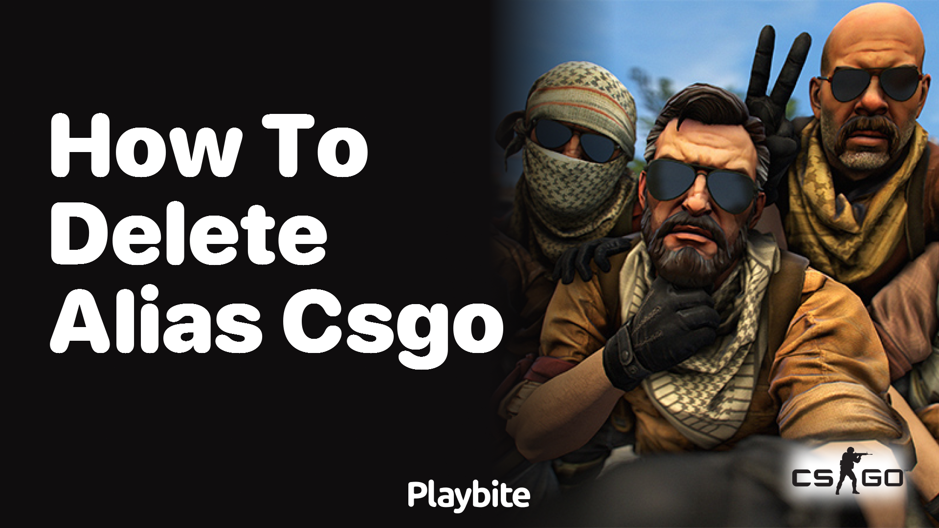 How to delete an alias in CS:GO - Playbite