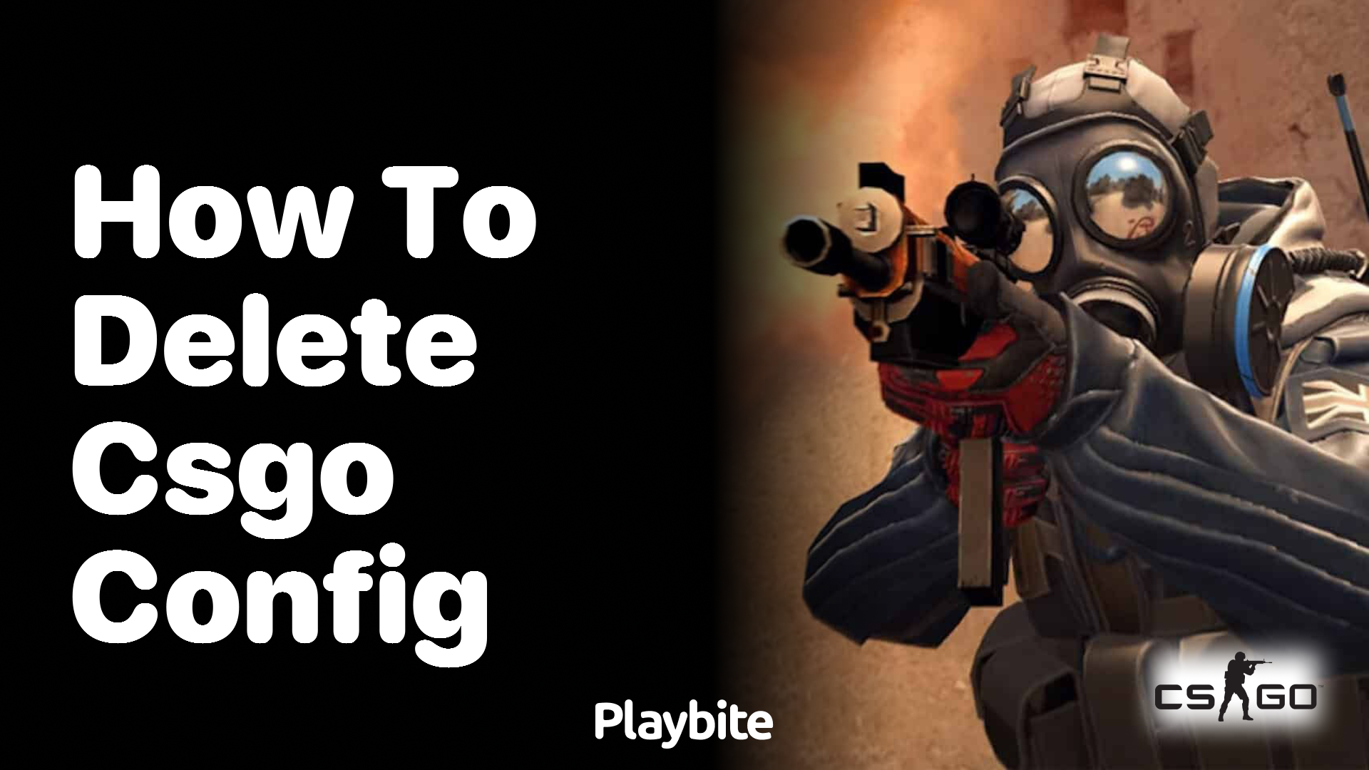 How to Delete CS:GO Config - Playbite