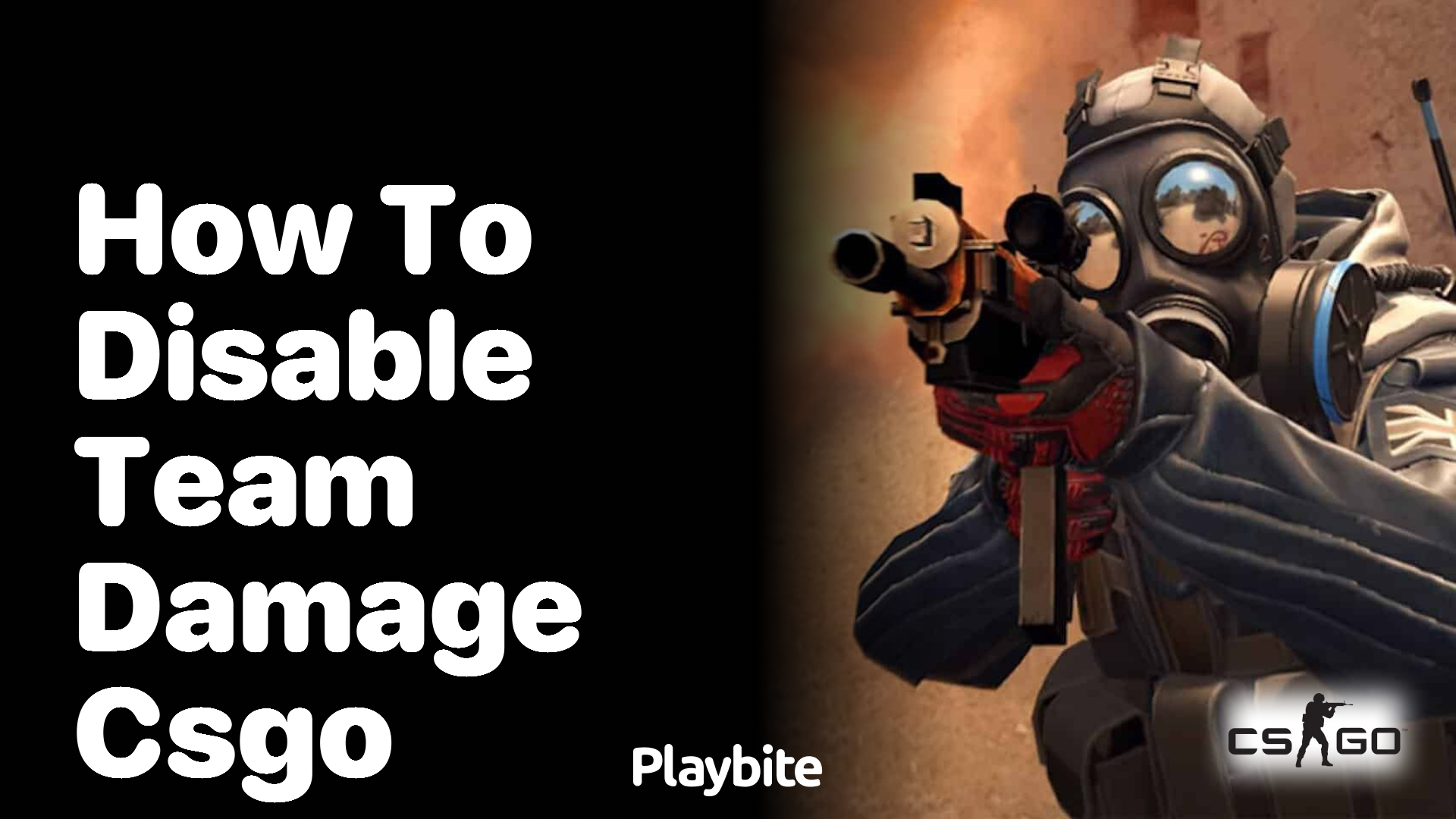 How to Disable Team Damage in CS:GO - Playbite