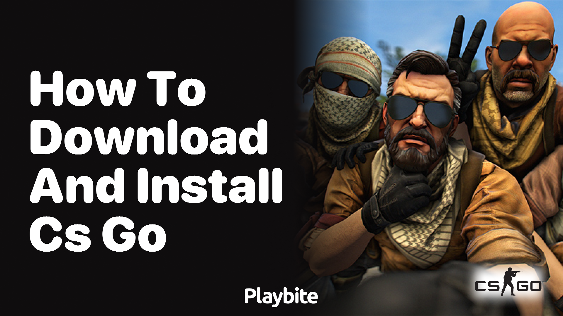 How to download and install CS:GO - Playbite